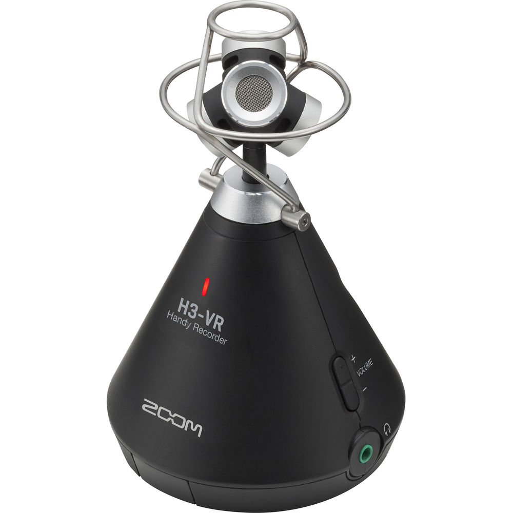 Zoom H3-VR Handy Audio Recorder with Built-In Ambisonics Mic Array ...