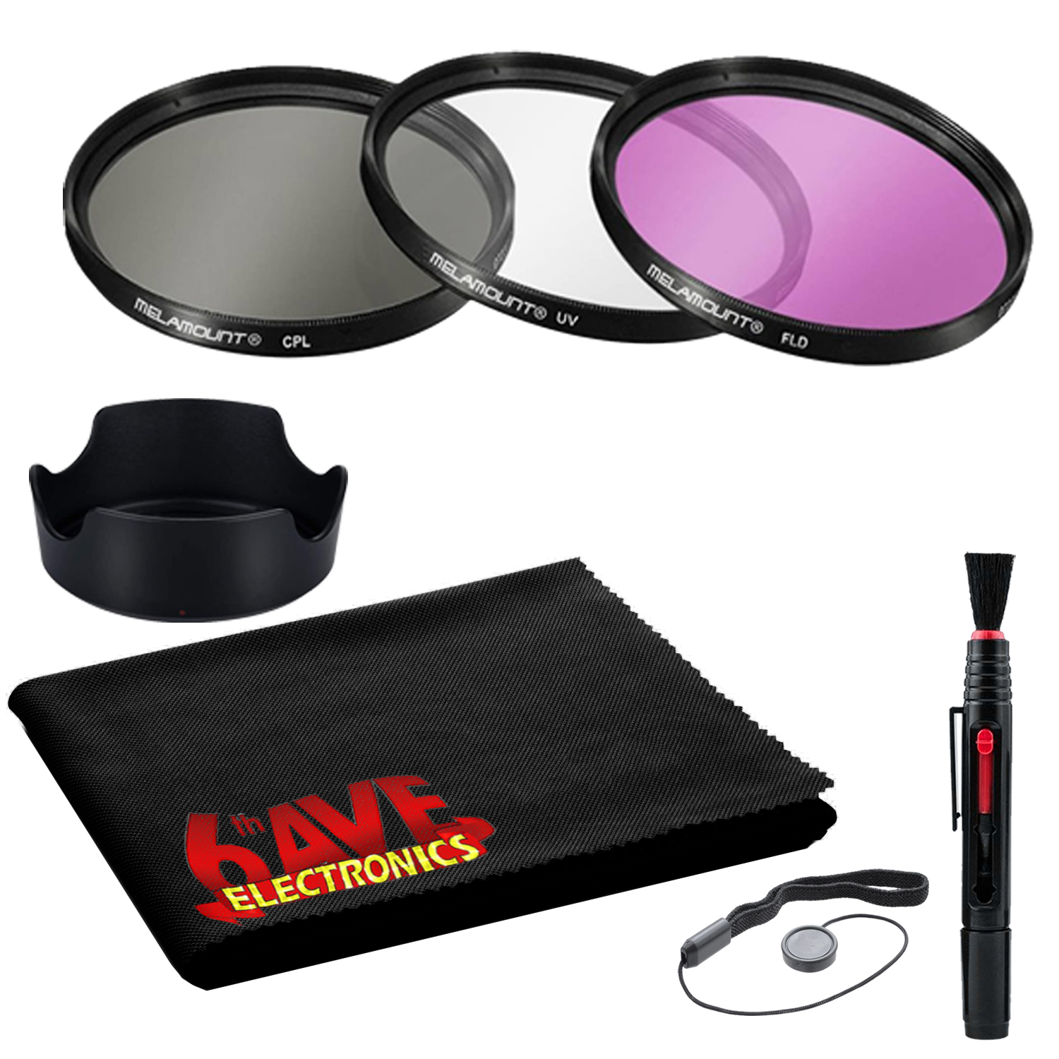 62MM Lens Filter Accessory Kit Advanced Bundle for 62MM Diameter Lenses ...